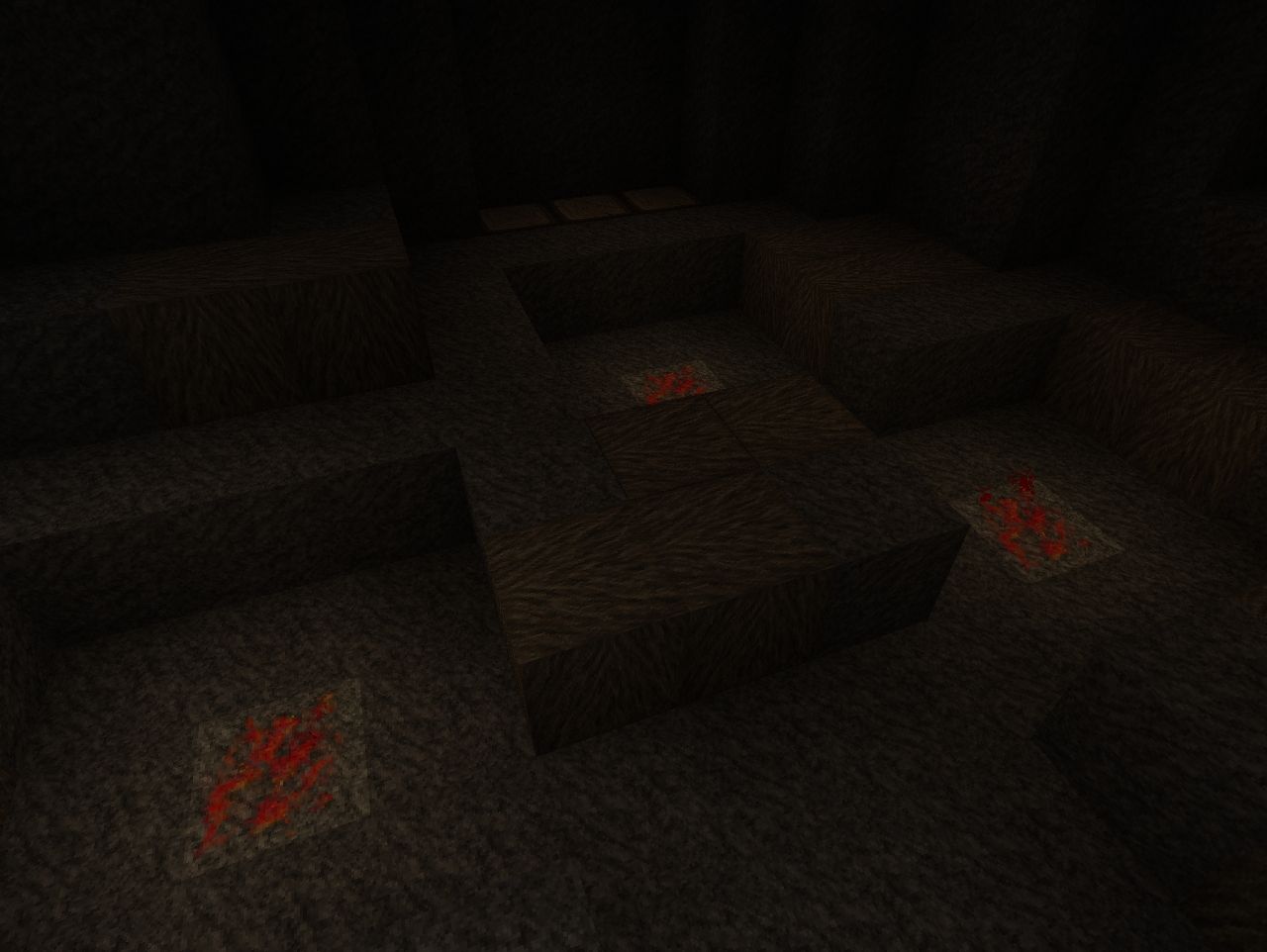 a cave man cave Minecraft Map