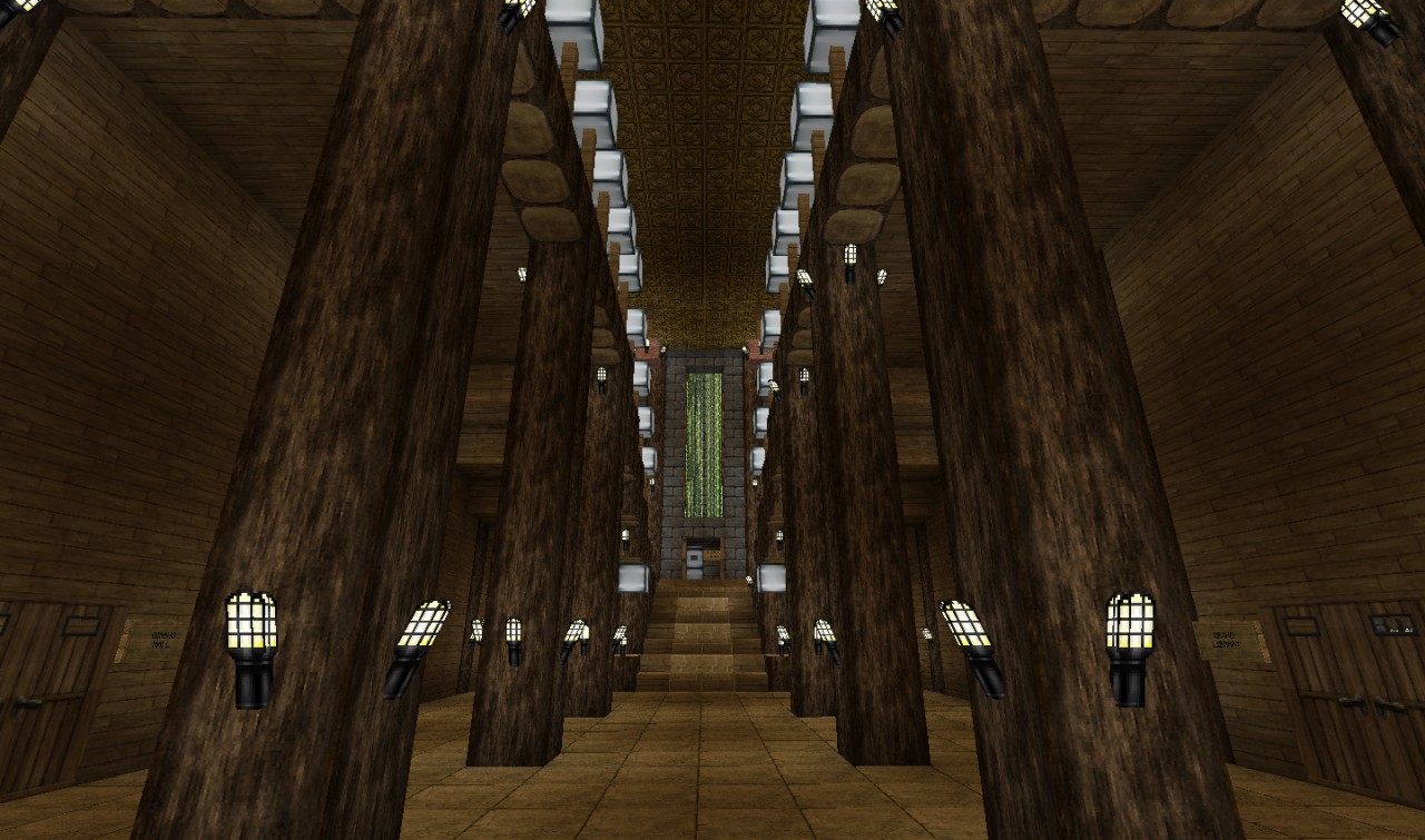 The Grand Pike Hall Minecraft Map