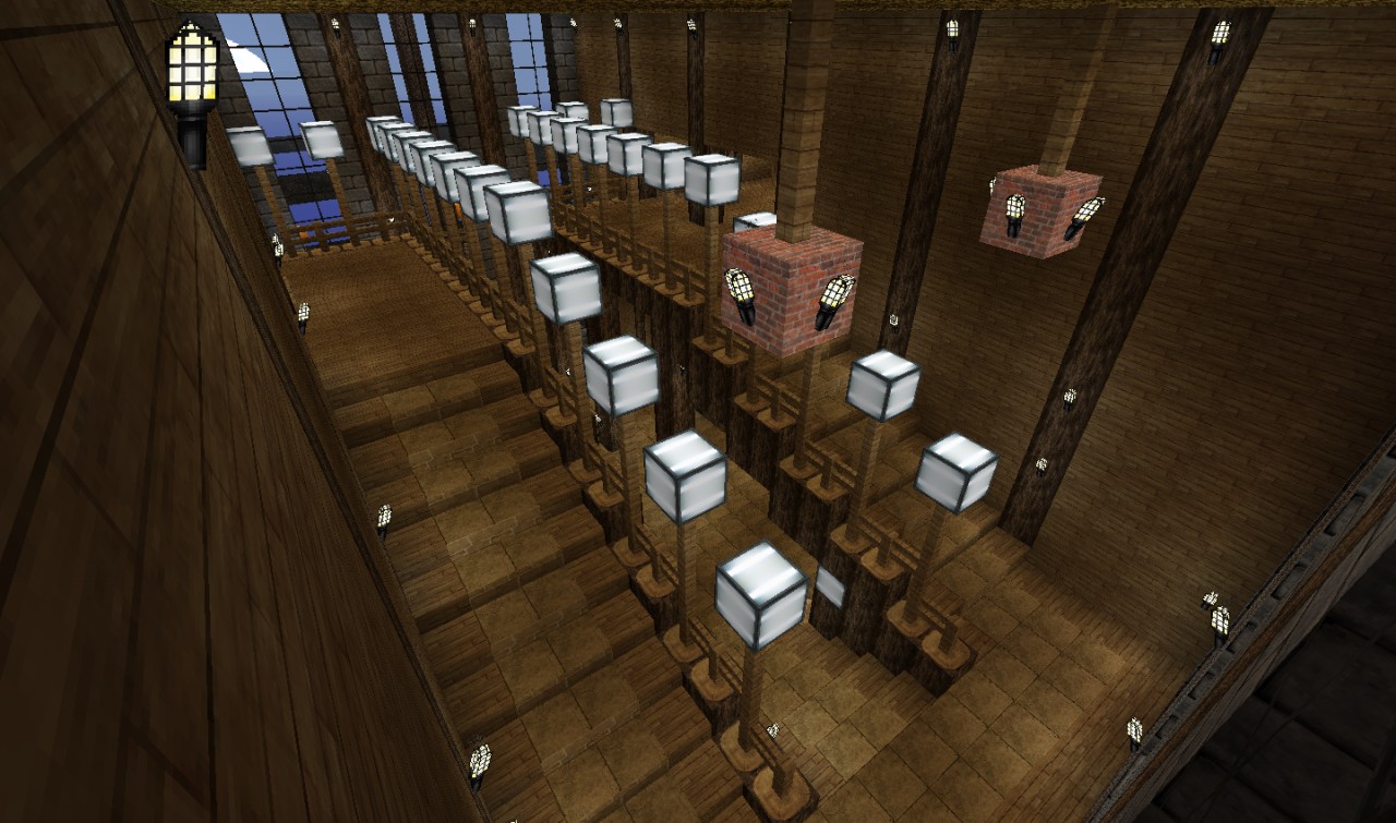The Grand Pike Hall Minecraft Map