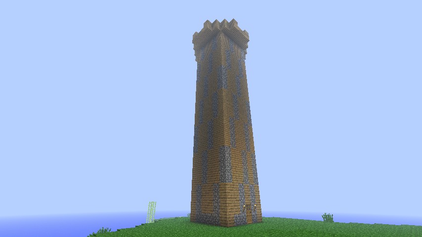 My tall tower Minecraft Map