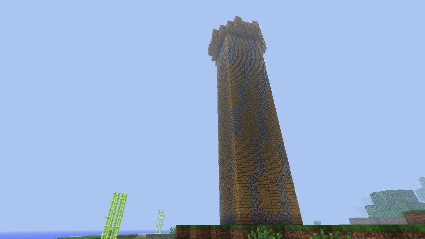 My tall tower Minecraft Map