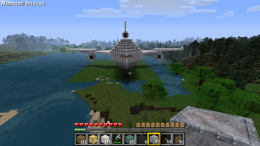 MC Donell Douglas MD11 (Plane) Minecraft Map