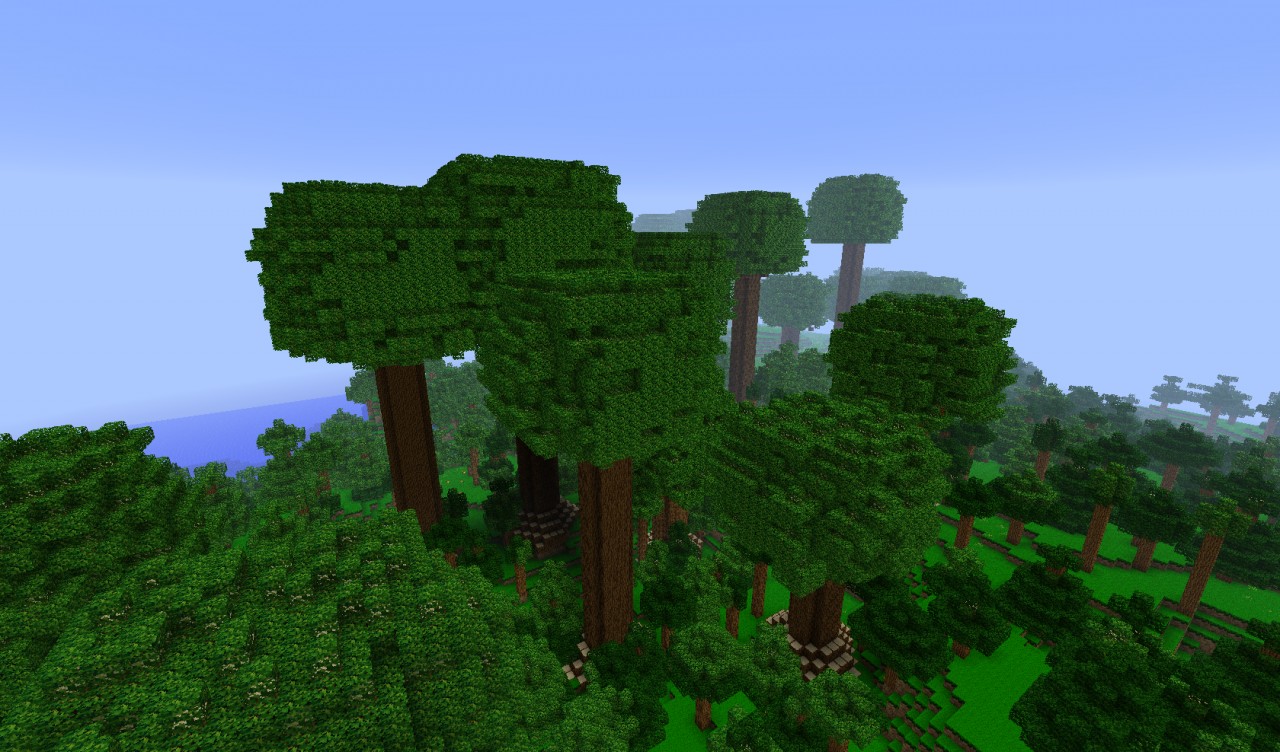Giant Trees Minecraft Map