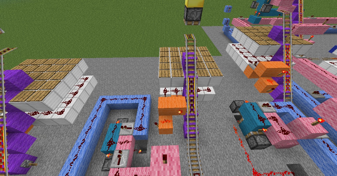 Minecraft Shooting Range Prototype | Bow and Arrow Target Course | Hit ...