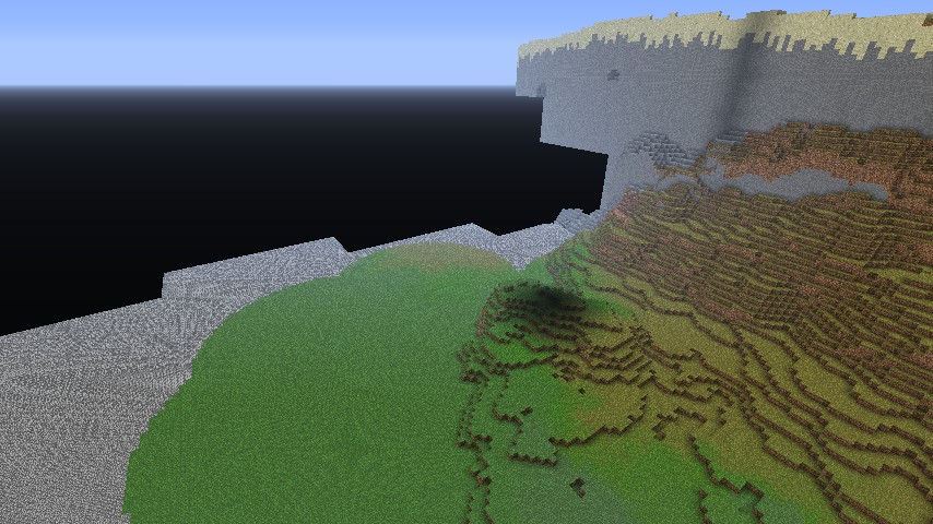 Custom Terrain: Forest Valley Minecraft Map