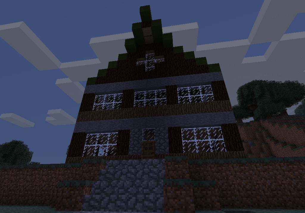 the floating port of plymith Minecraft Map