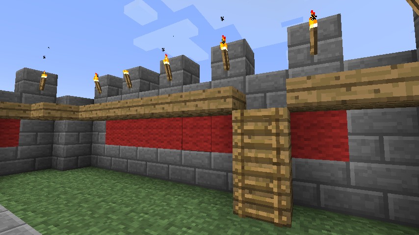Battle Castle Series (Team Red Castle) Minecraft Map
