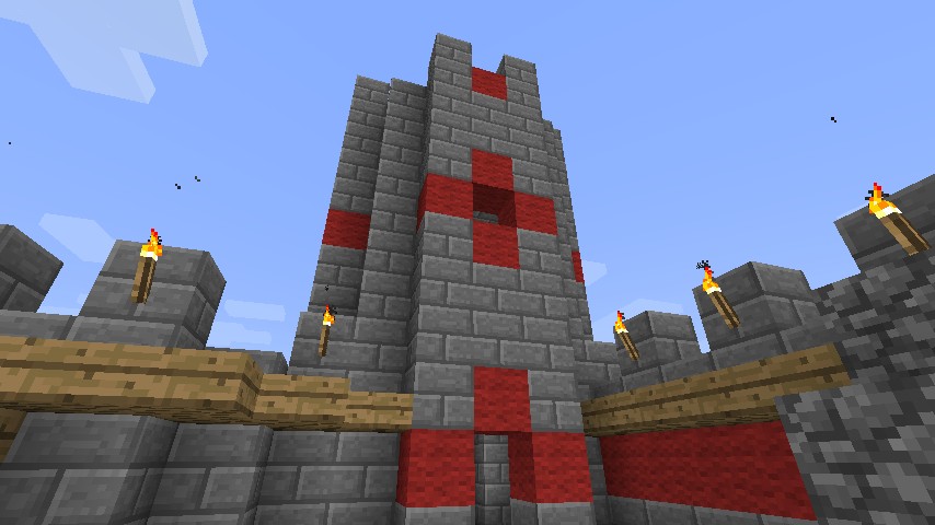 Battle Castle Series (Team Red Castle) Minecraft Map