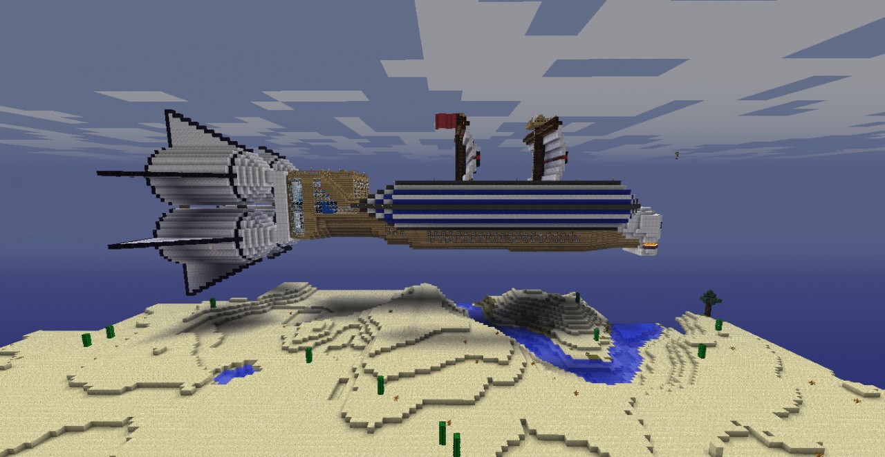 BattleShip Minecraft Map