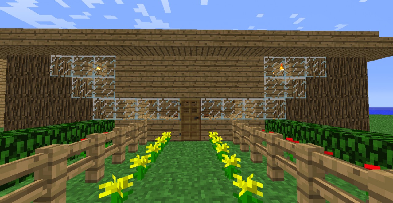Modern One Story Home Minecraft Map