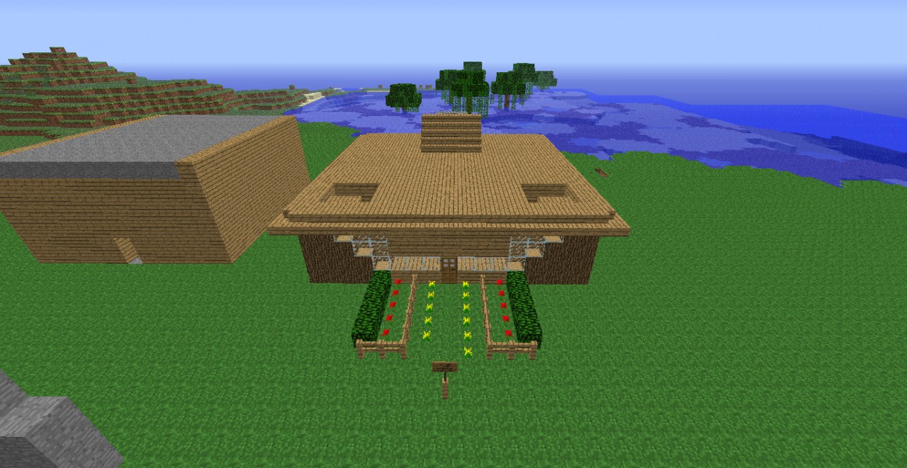 Modern One Story Home Minecraft Map