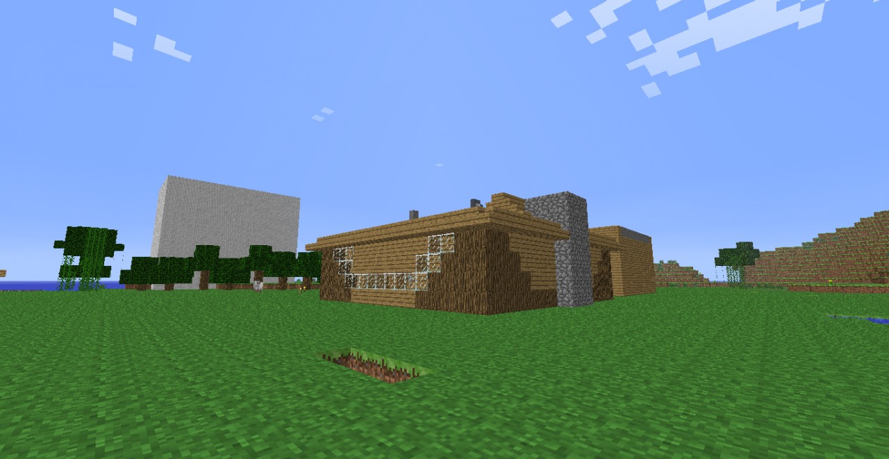 Modern One Story Home Minecraft Map