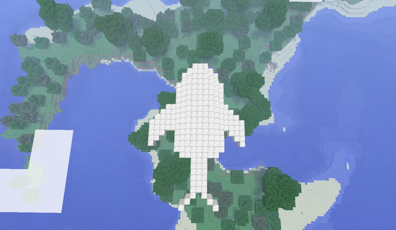 Plane Minecraft Map