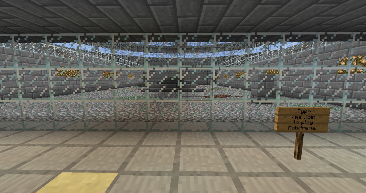 Simple Mob Arena Minecraft Map