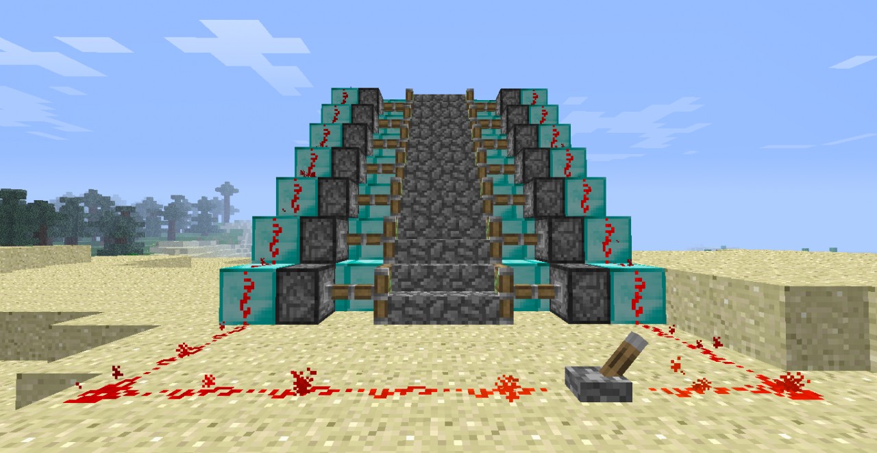 Piston Stairs Minecraft Map
