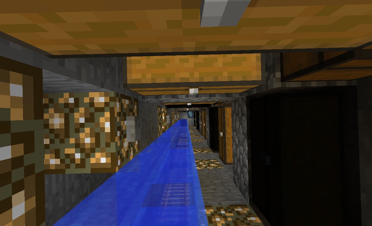 Storage Sistem with boat elevator Minecraft Map