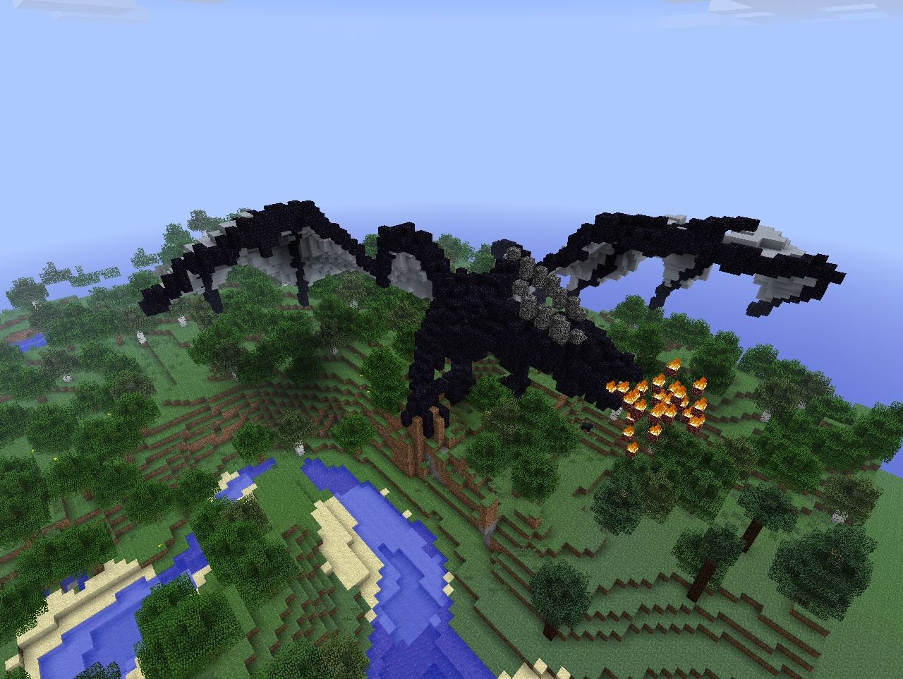 Sony_Kriccson Dragon Minecraft Map