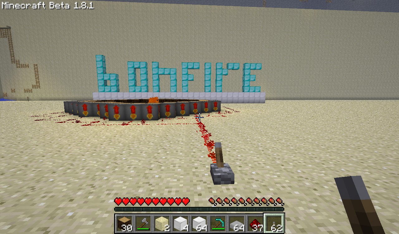 Minecraft Bonfire PARTY Need Need more ideas Minecraft Project