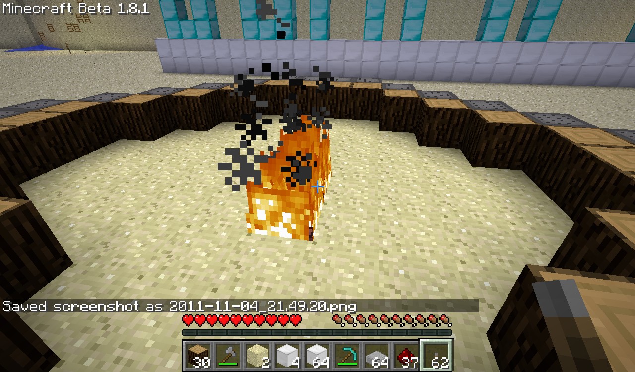 Minecraft Bonfire PARTY Need Need more ideas Minecraft Map