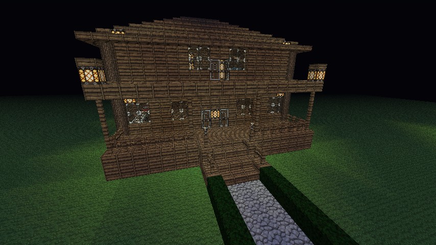 Big home with rooms Minecraft Map