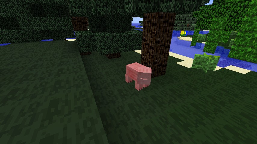 Faceless pigs! Minecraft Texture Pack