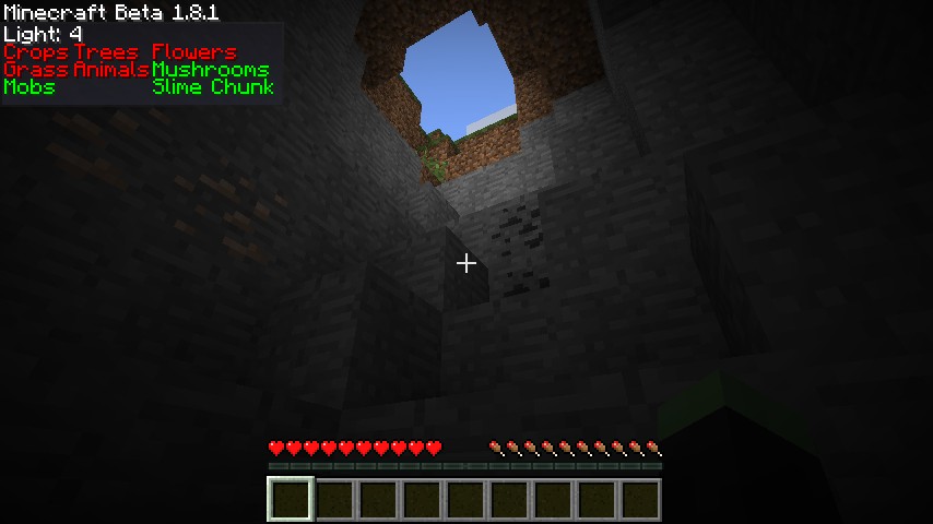 Light Monitor - In-Game Light Level Display - No Item - In-Game Overlay ...