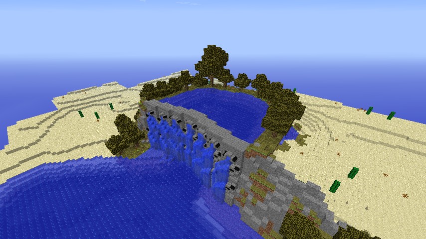 Big Lake Dam Minecraft Map
