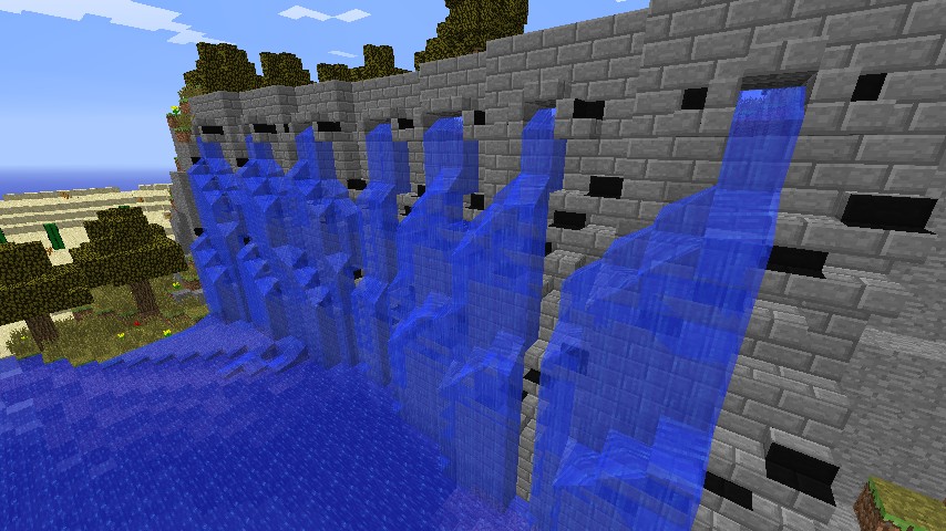 Big Lake Dam Minecraft Map