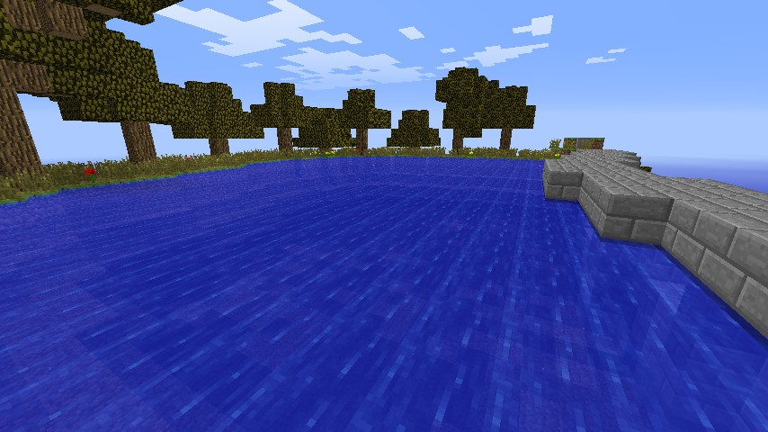 Big Lake Dam Minecraft Map