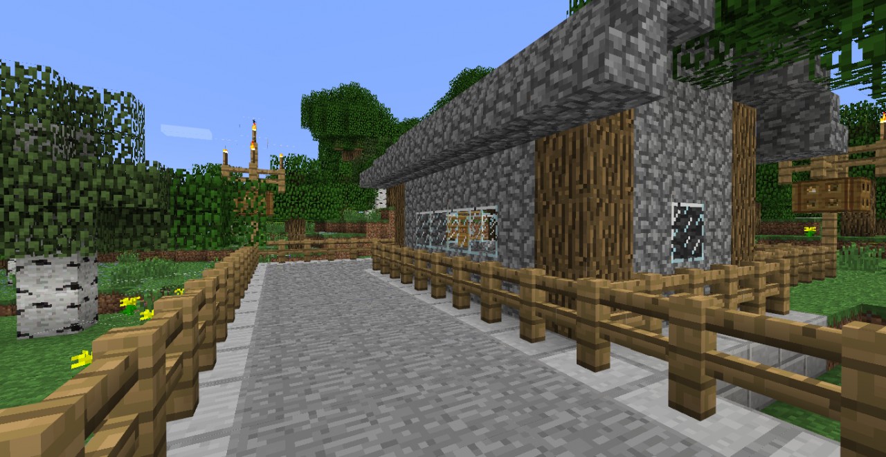 My new peaceful world Minecraft Map