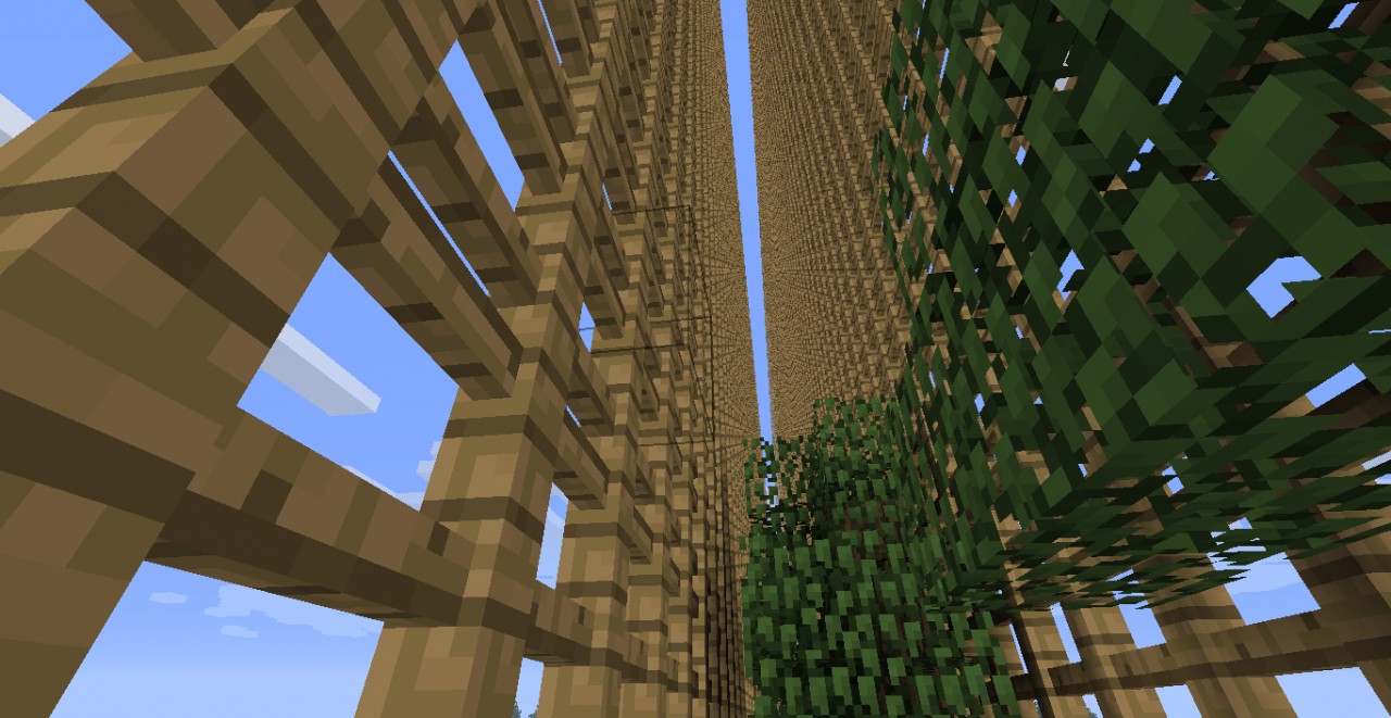 Minecraft 2D Terraria World Minecraft Project