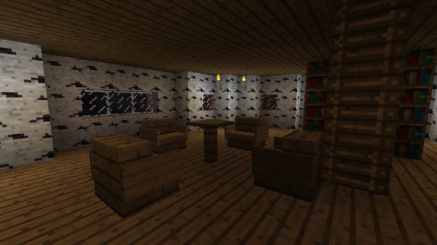 House in Silver Minecraft Map