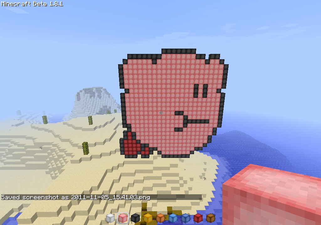 Kirby Minecraft Map