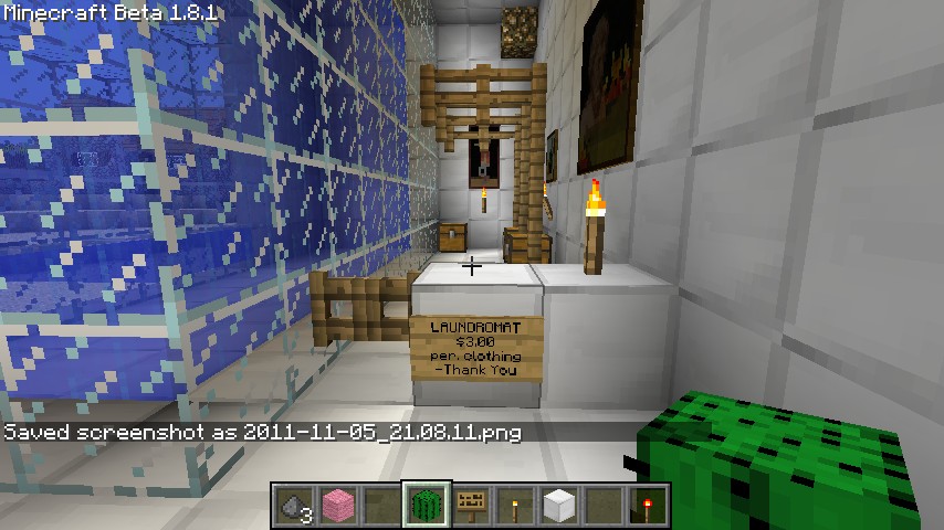 LAUNDROMAT Minecraft Map