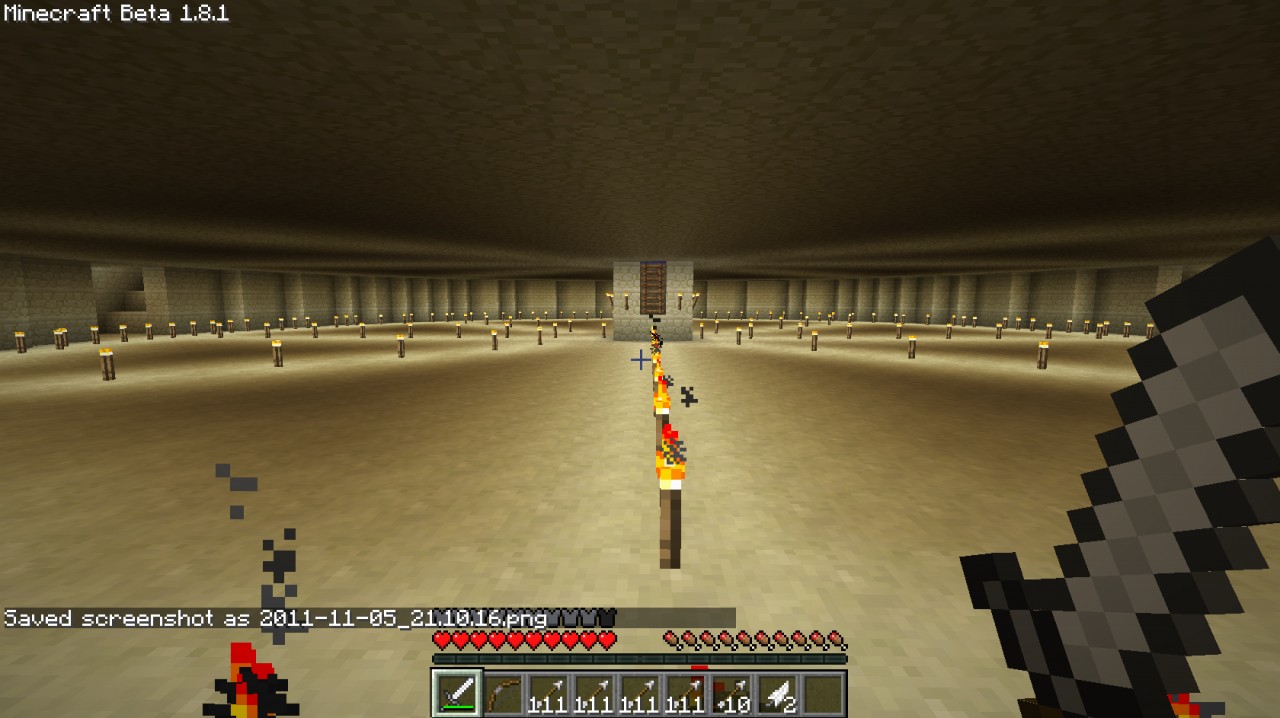 Sandstone arena (epic) Minecraft Map