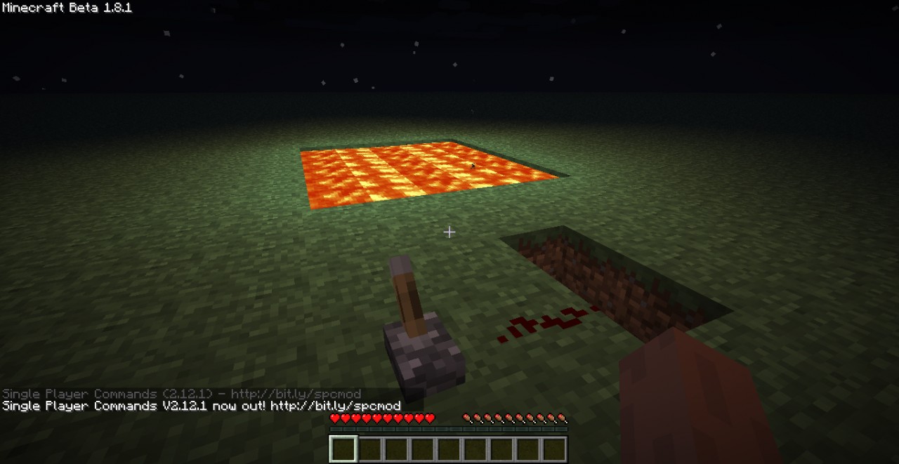 Secret lava bridge Minecraft Map
