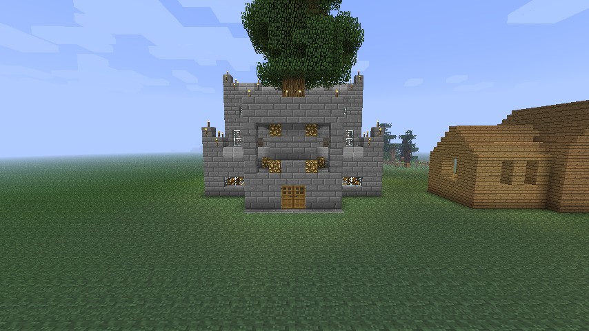 first interesting castle Minecraft Map