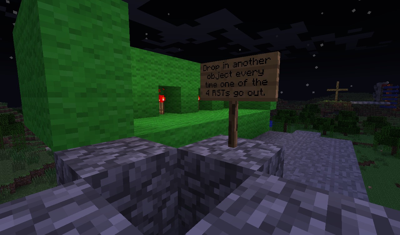 TrentonYo's 4 Item Lock Minecraft Map