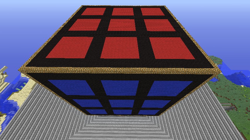 Rubik's cube Minecraft Map