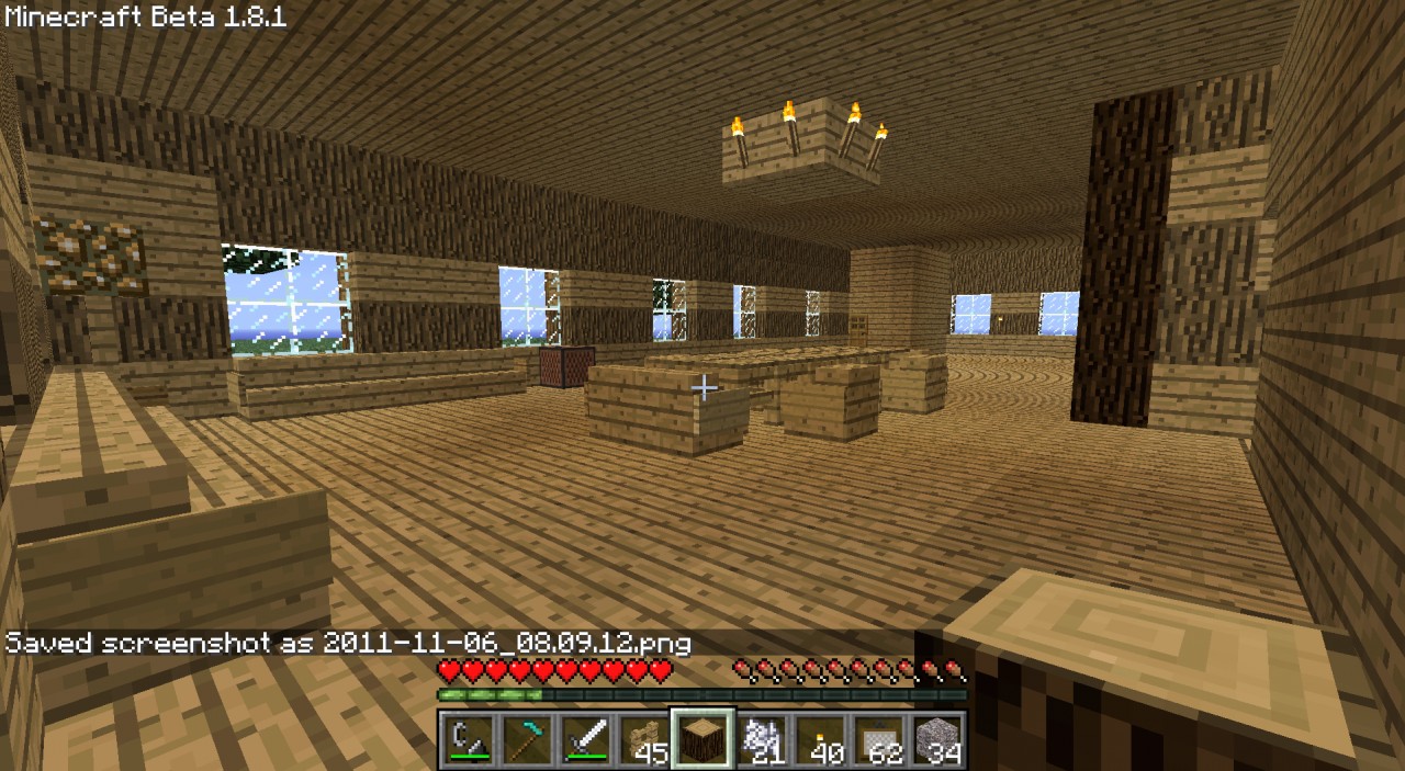 Farm house 2 story, wrap around terrace Minecraft Map