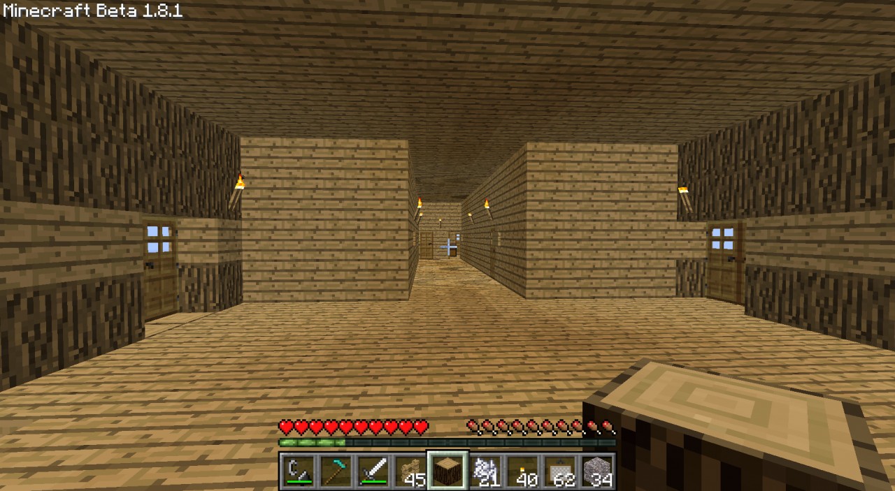 Farm house 2 story, wrap around terrace Minecraft Map