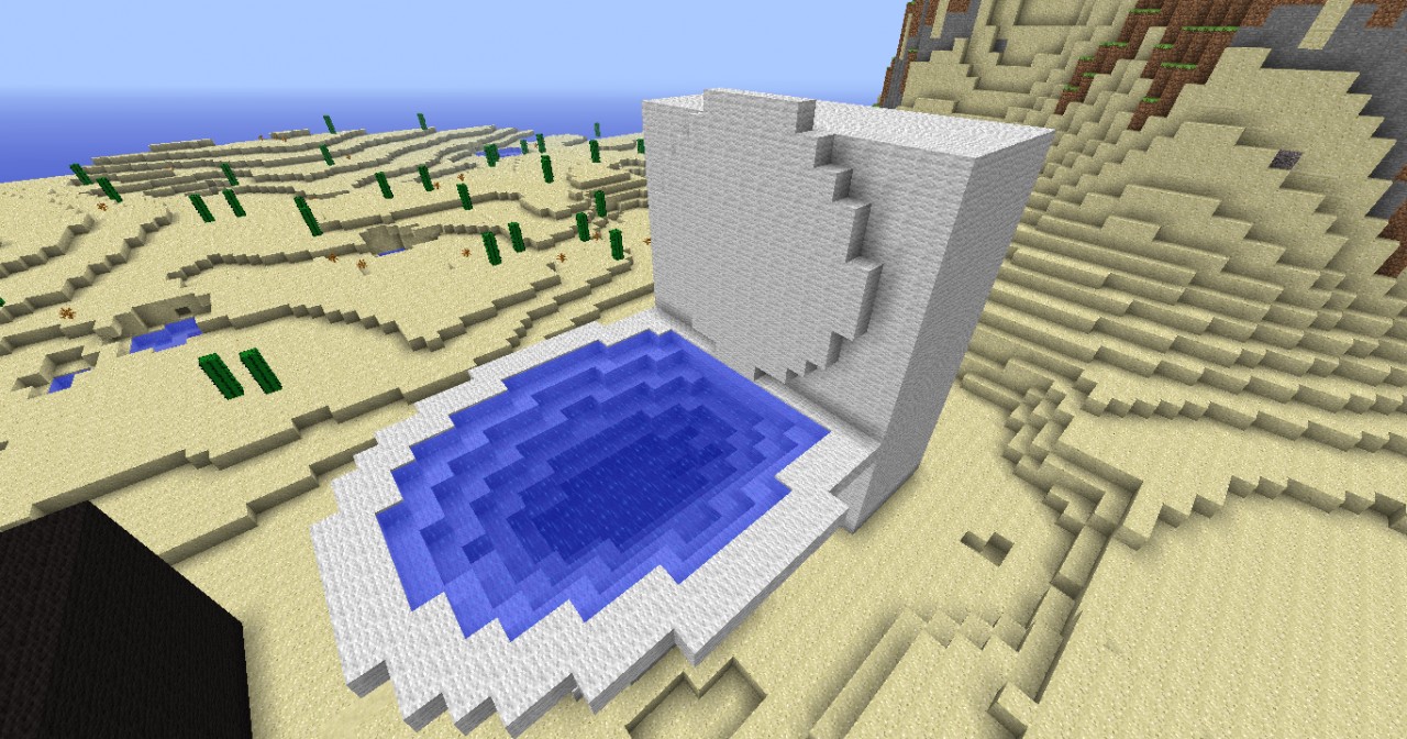 working toilet Minecraft Map