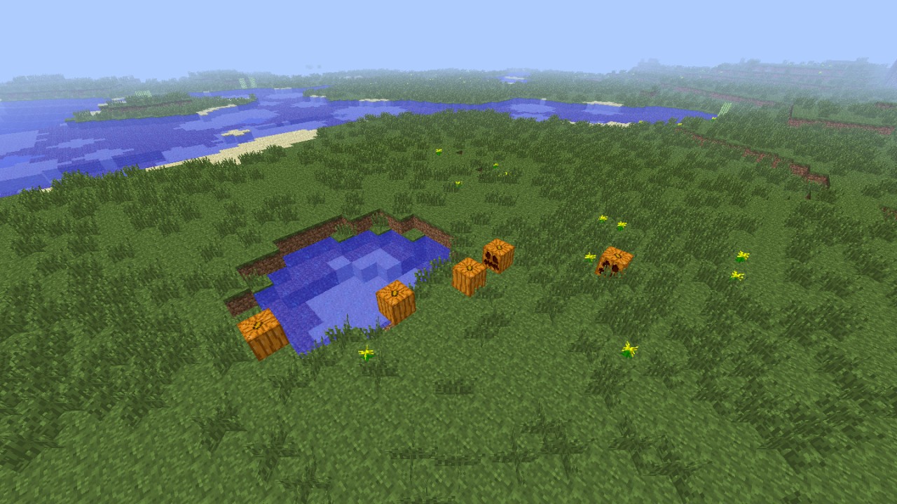 Minecraft Beta 1.8 Village Minecraft Map