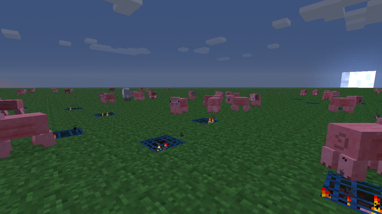 You are the pig killing machine Minecraft Map