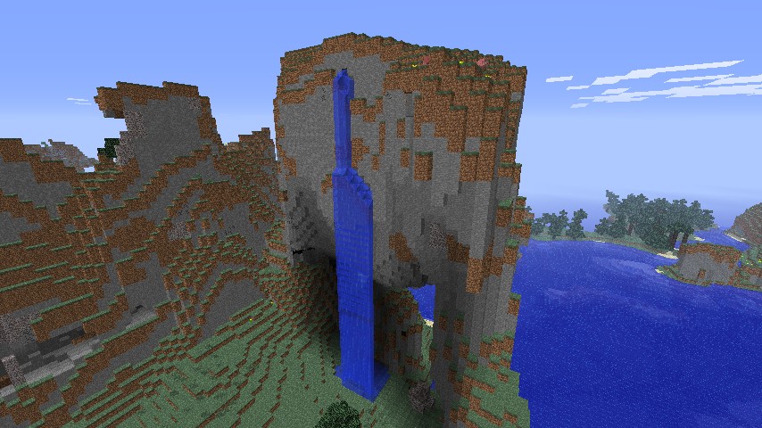 Cool Mountain Side Minecraft Map