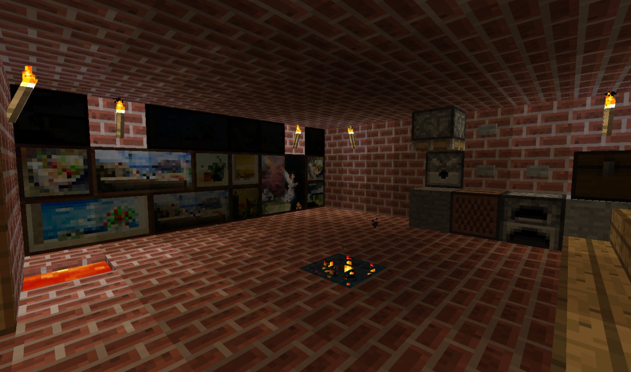 Zombie Survival In A House Minecraft Map