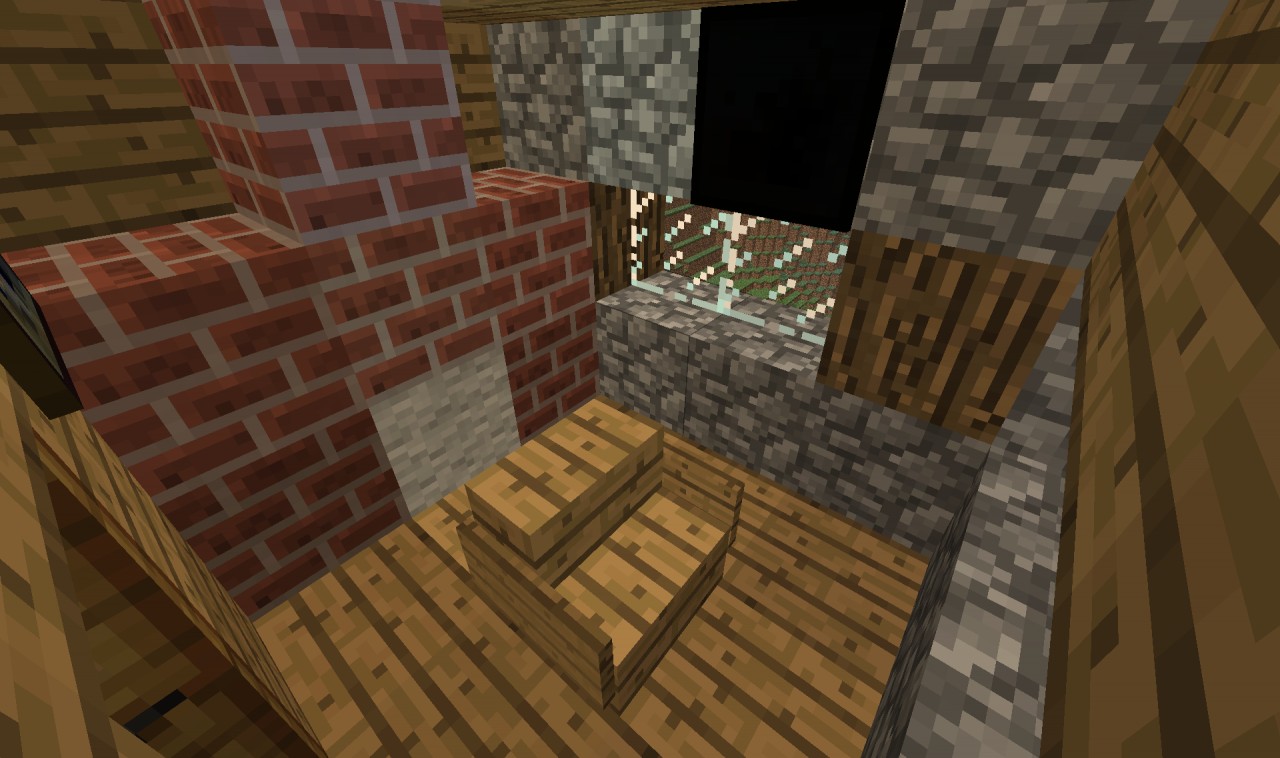 floating house from 'up' the movie Minecraft Map