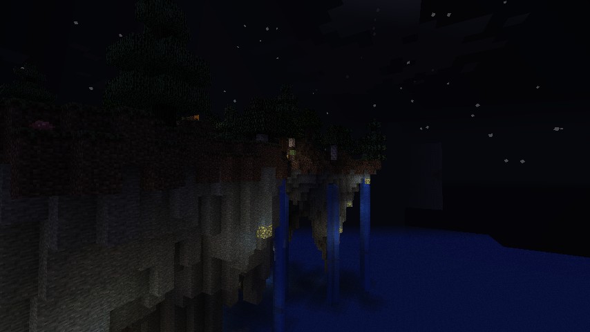 Floating Garden Island Minecraft Map