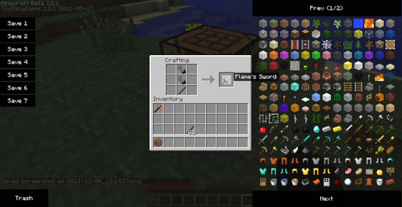 Skipper's Tools and Staffs Mod [modloader] Minecraft Mod