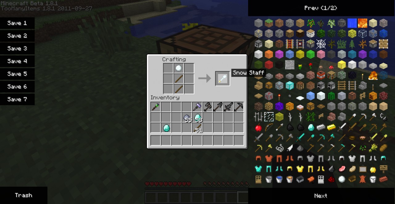 Skipper's Tools and Staffs Mod [modloader] Minecraft Mod